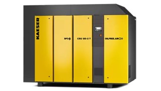 Water-cooled Oil-free rotary screw compressors